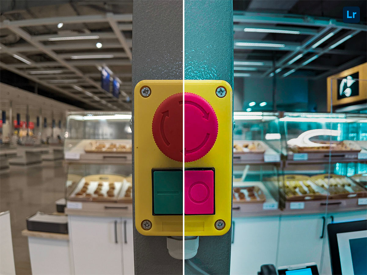 Push the button | Edit | Photoshop Lightroom