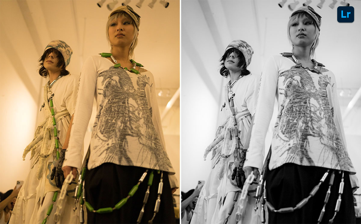 Monochrome Fashion | Edit | Photoshop Lightroom