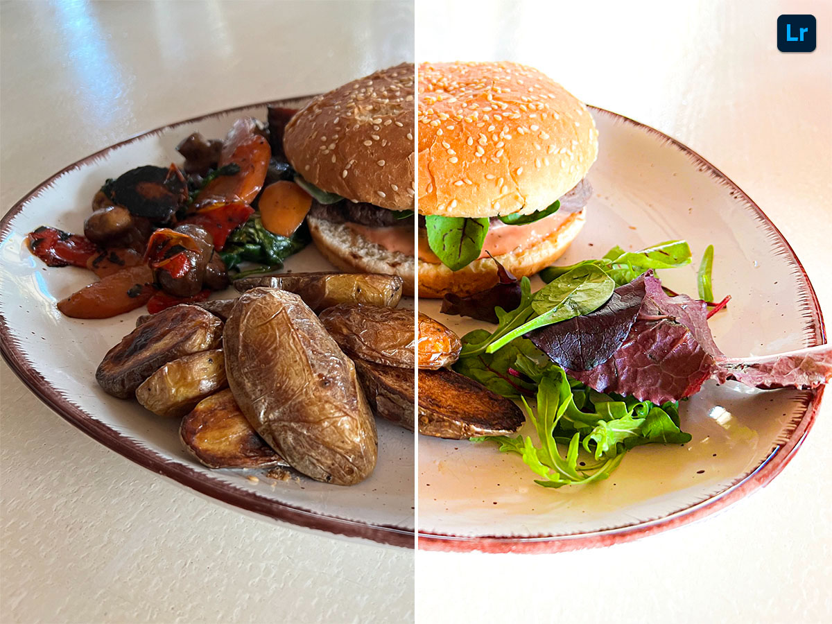 DIY burger | Edit | Photoshop Lightroom