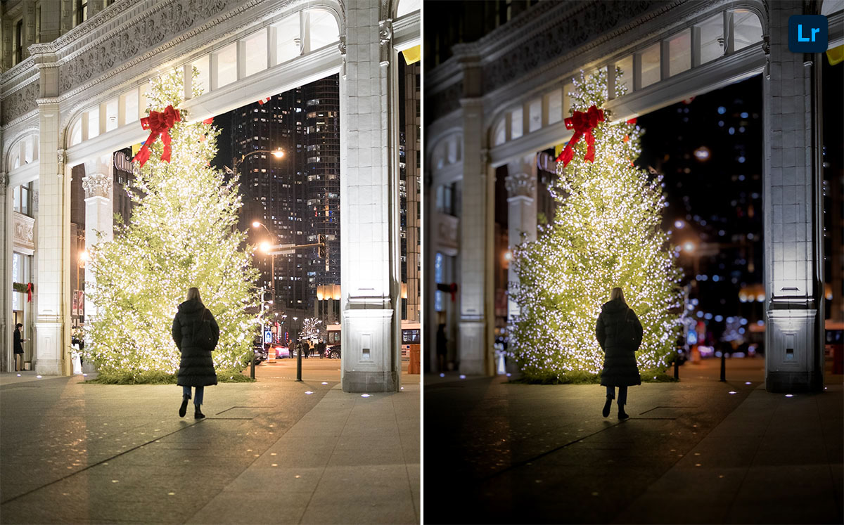 Holiday Tree | Edit | Photoshop Lightroom