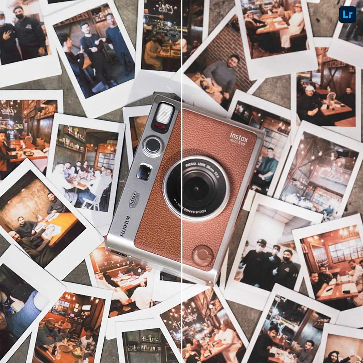 Instax Mini Evo | Edit | Photoshop Lightroom
