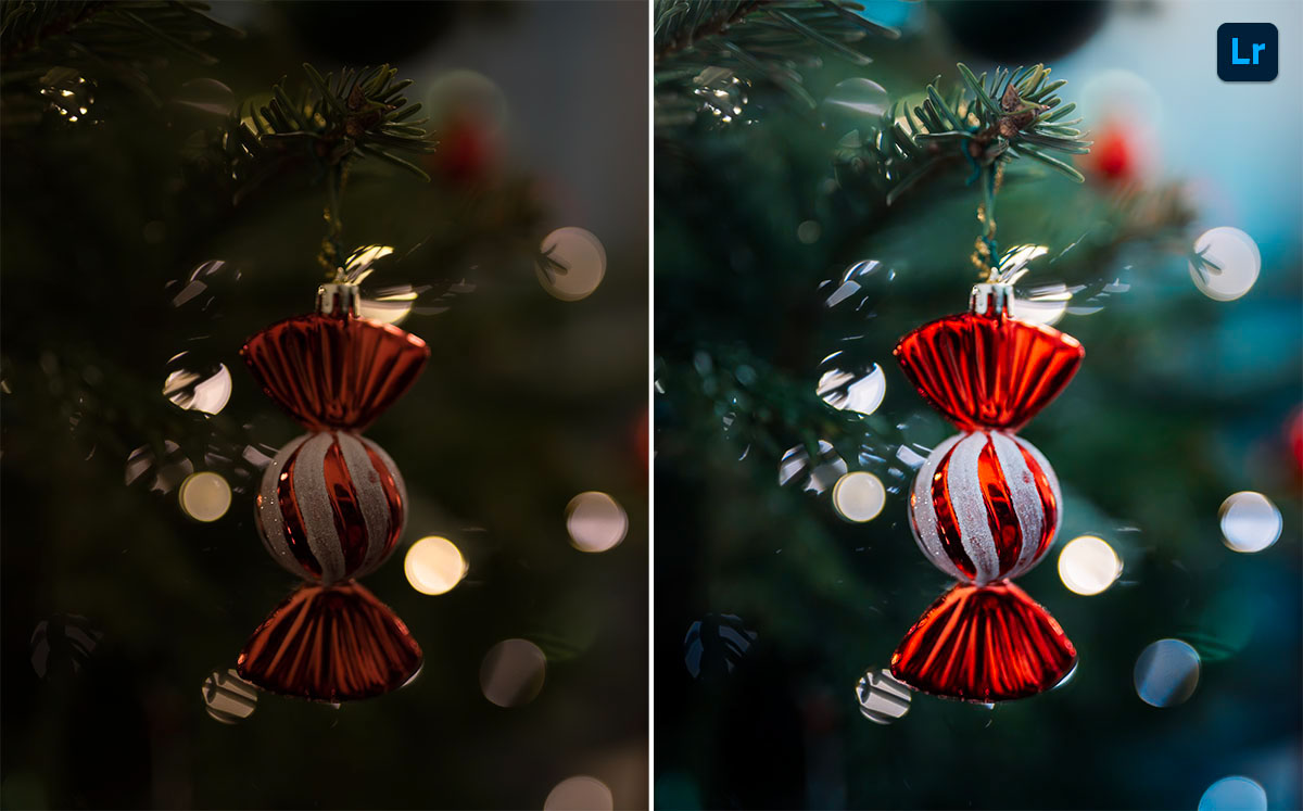 Adding sweetness to Christmas tree | Edit | Photoshop Lightroom