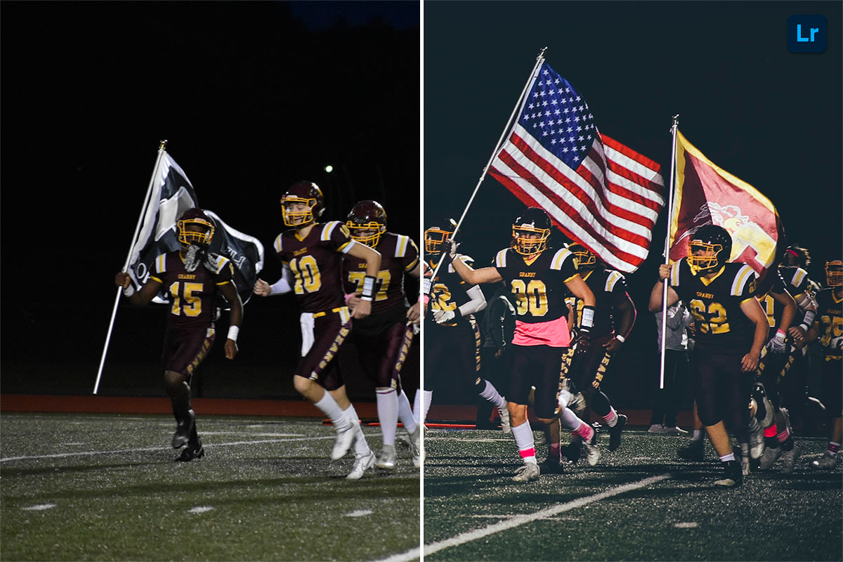 Football | Edit | Photoshop Lightroom