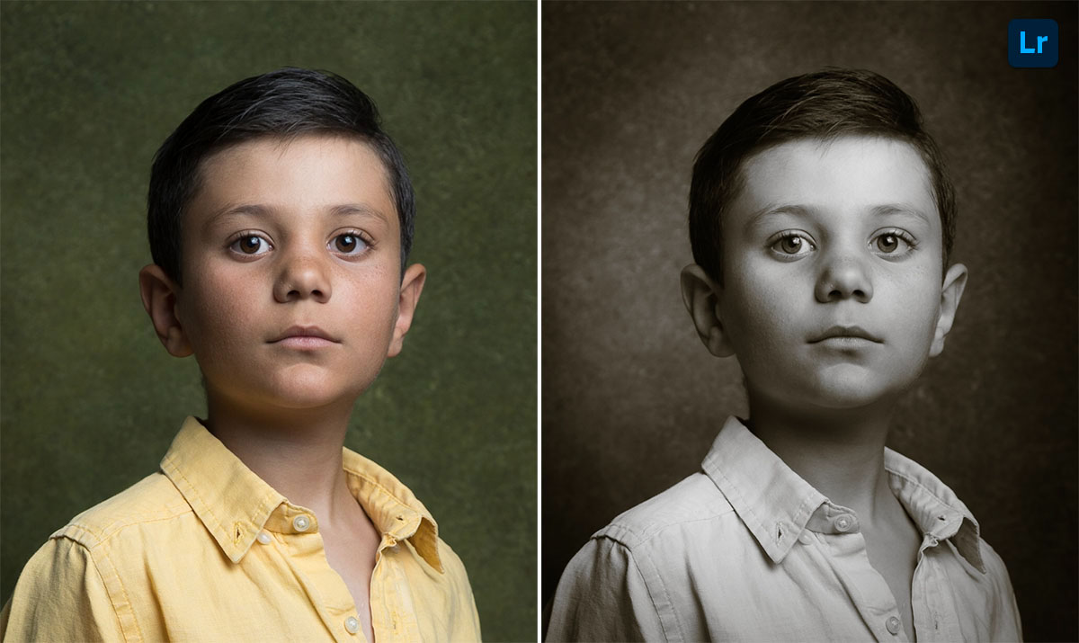 Retrato Retro | Remix | Photoshop Lightroom