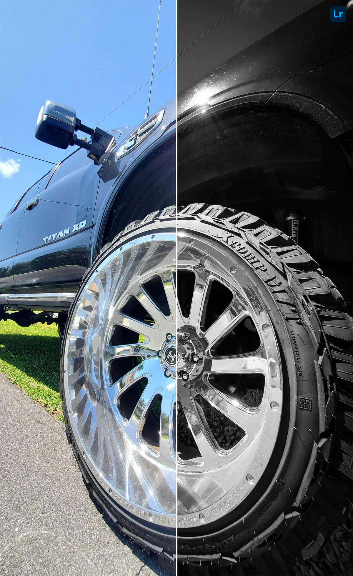 Truck Rims- Dennis Smith | Edit | Photoshop Lightroom