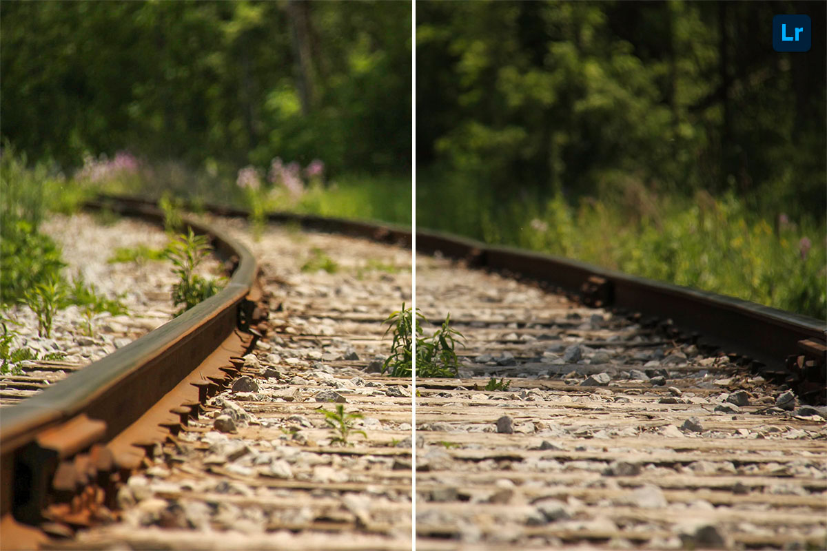 train tracks | Remix | Photoshop Lightroom