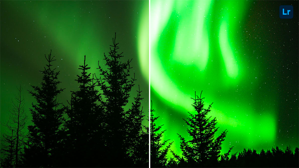 Northern lights | Edit | Photoshop Lightroom