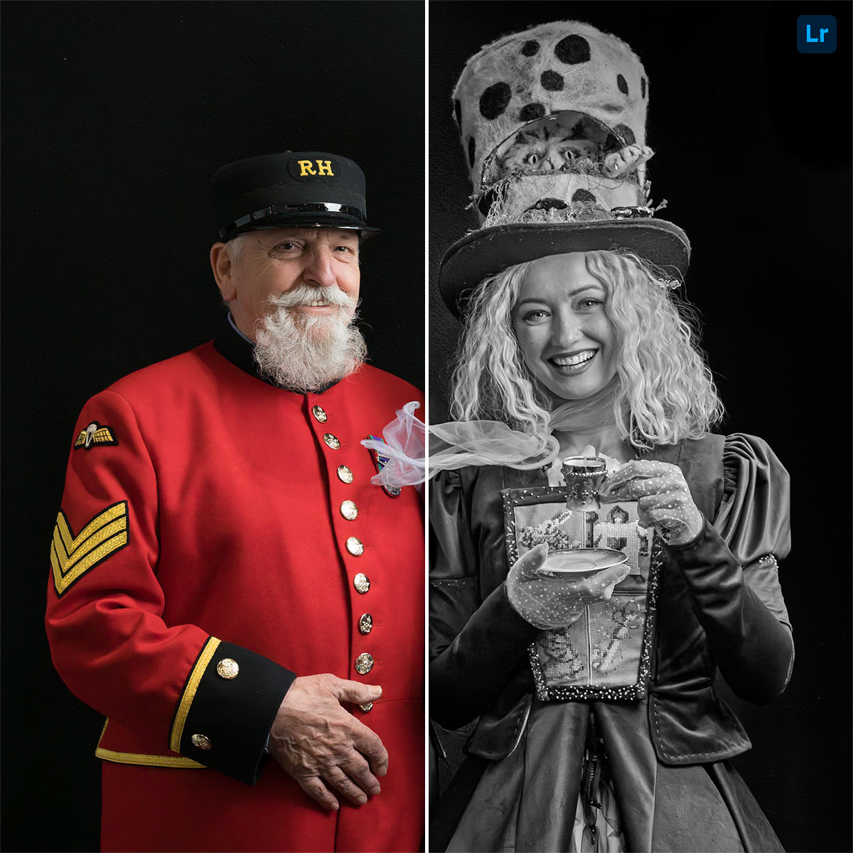Alice in Wonderland & Royal Guard | Remix | Photoshop Lightroom