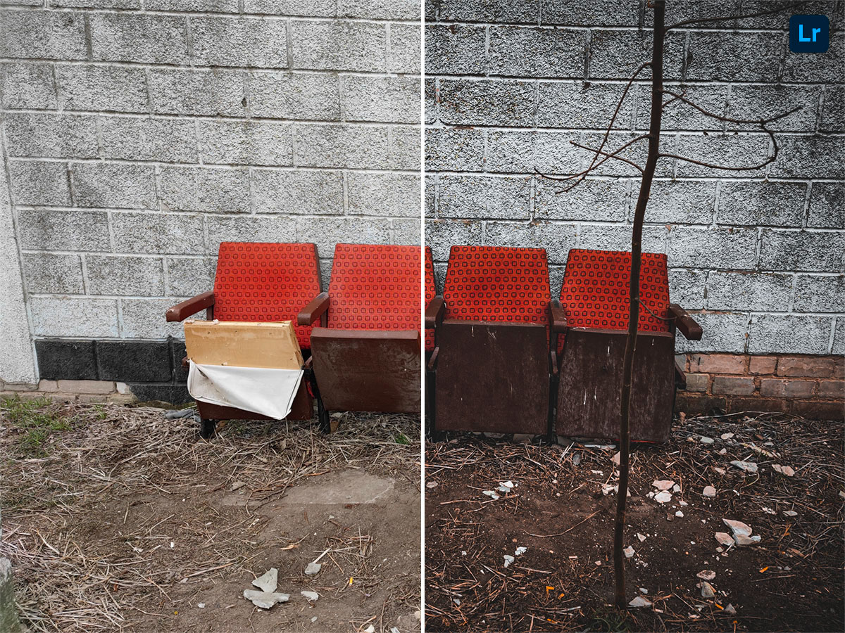 Old chairs | Edit | Photoshop Lightroom