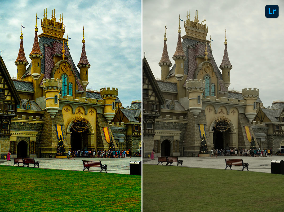 Castle | Edit | Photoshop Lightroom