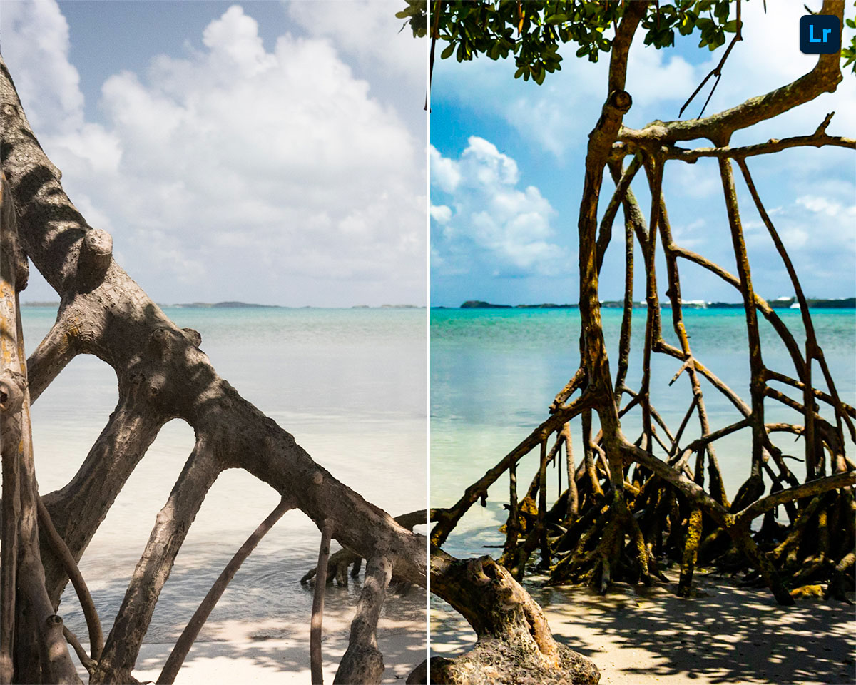 Island escape | Edit | Photoshop Lightroom