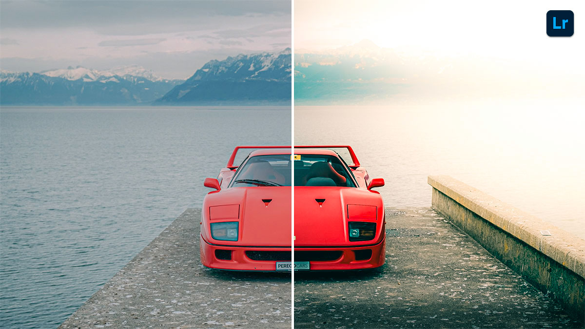 Ferrari F40 | Edit | Photoshop Lightroom