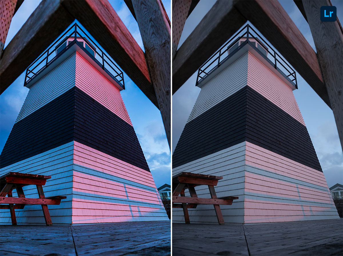 Lighthouse at sunset | Edit | Photoshop Lightroom