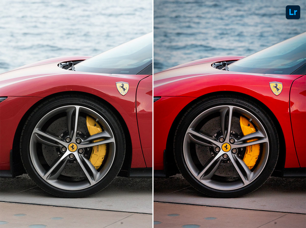 ferrari | Edit | Photoshop Lightroom