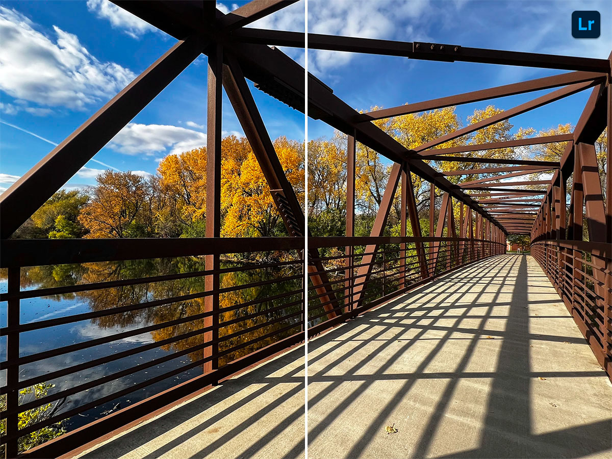 Walking Bridge Northfield | Edit | Photoshop Lightroom