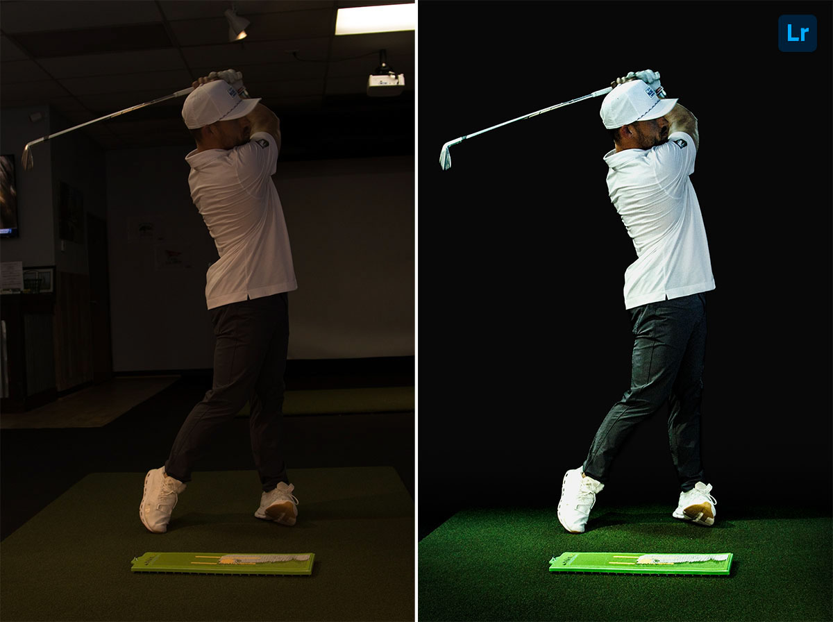 Golf Sim | Edit | Photoshop Lightroom