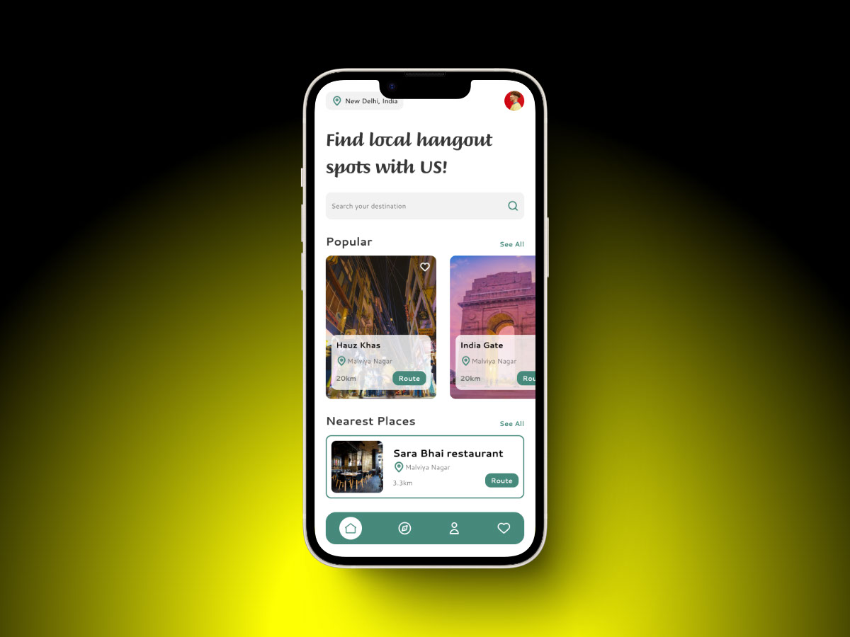 Home Screen on Behance :: Behance