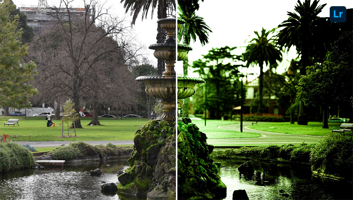 Botanical Gardens Fountain | Edit | Photoshop Lightroom