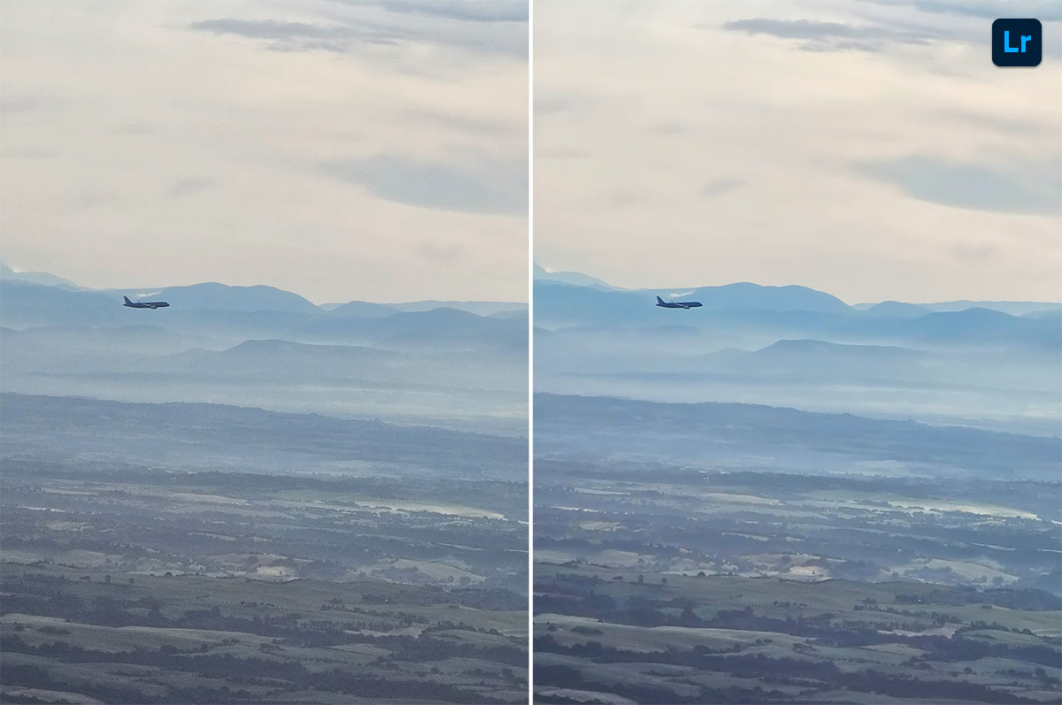 Parallel landing FCO | Edit | Photoshop Lightroom