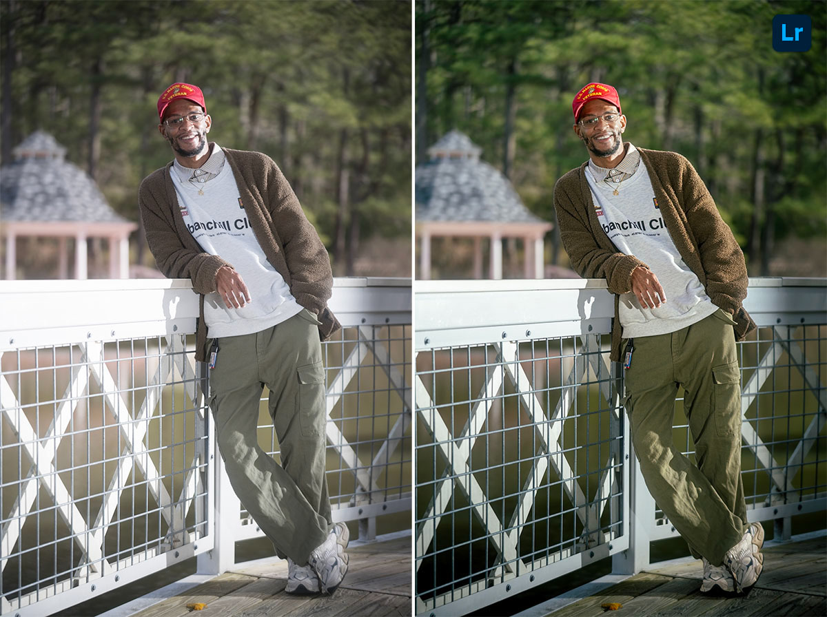 Test shot selfie | Edit | Photoshop Lightroom