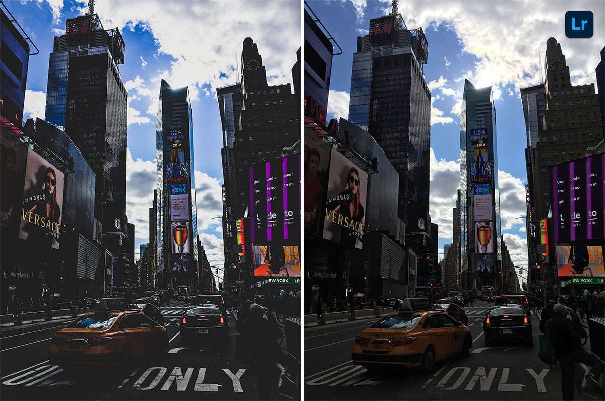 Times Square | Edit | Photoshop Lightroom