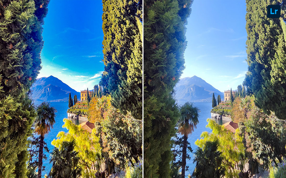 Moutain Como Lake | Edit | Photoshop Lightroom