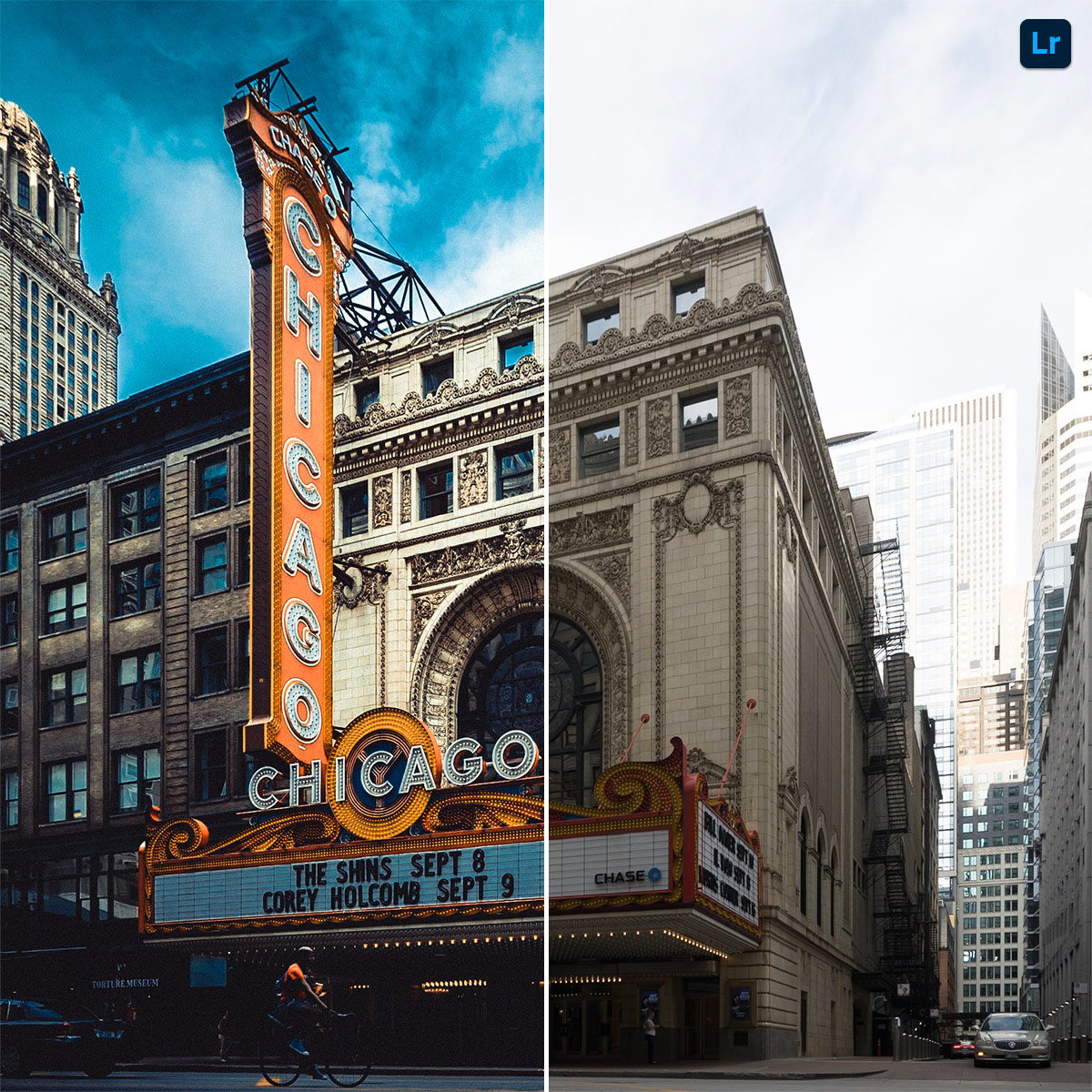 Chicago Theater | Remix | Photoshop Lightroom