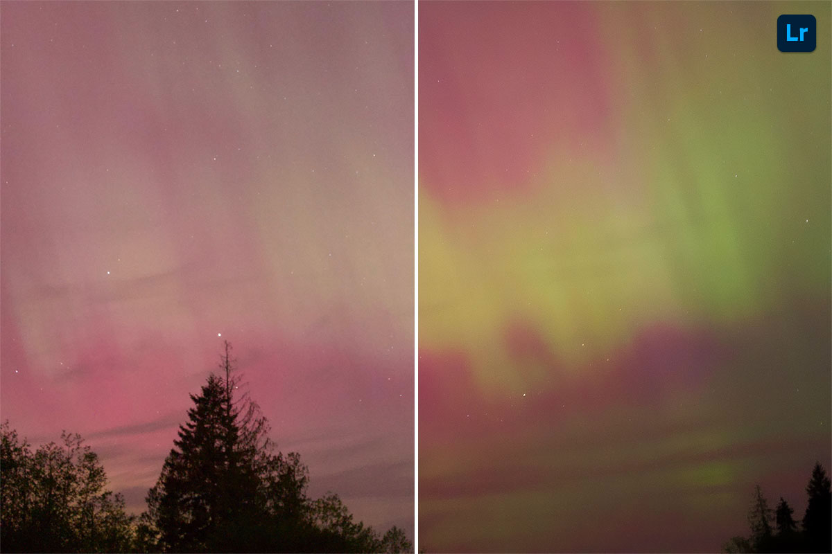 Northern lights | Edit | Photoshop Lightroom
