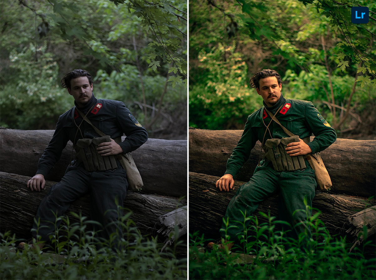 Italian soldier WW2 | Edit | Photoshop Lightroom