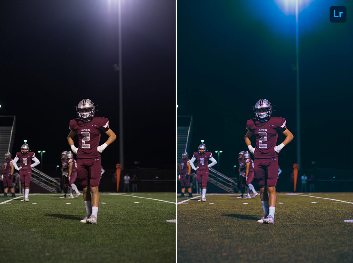 Football | Edit | Photoshop Lightroom