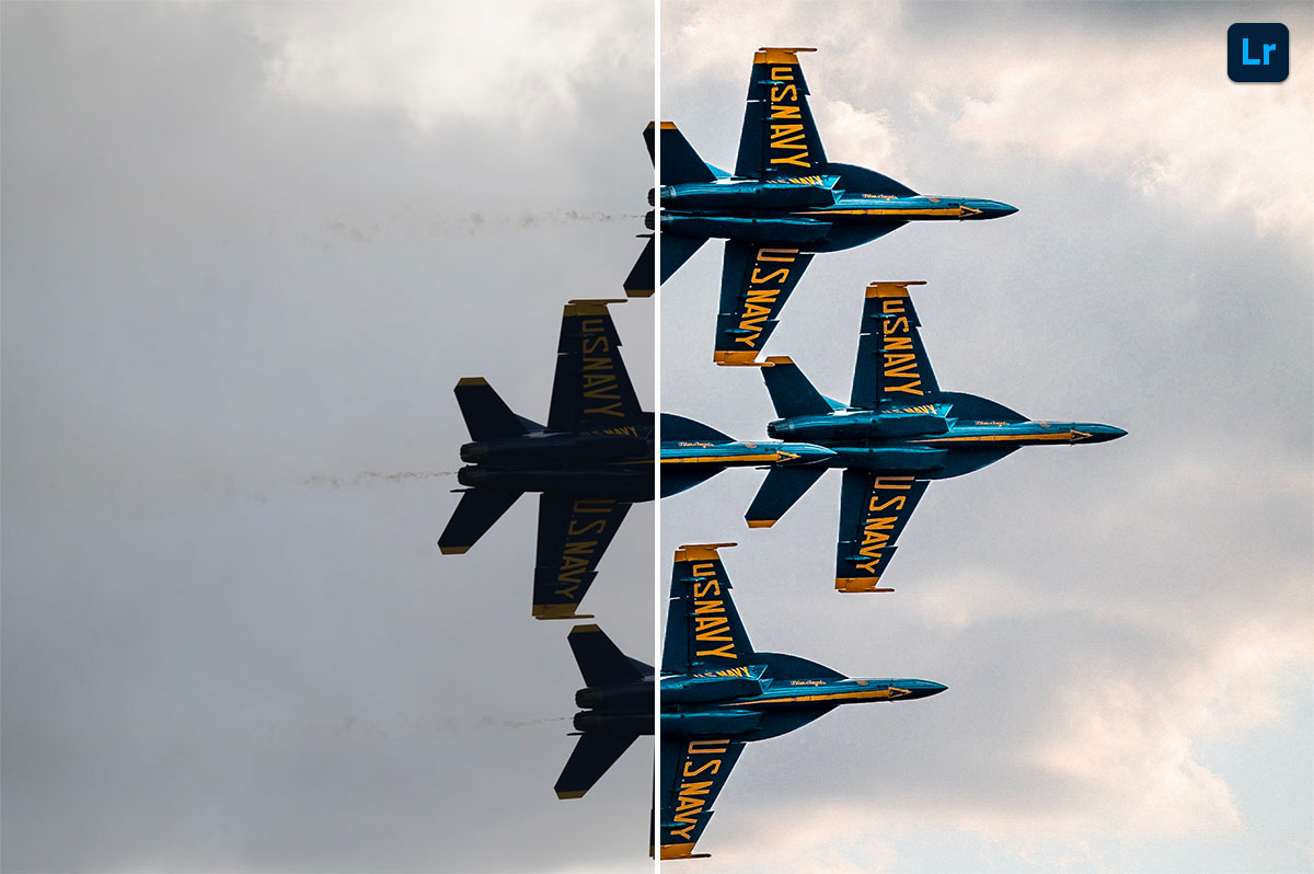 Blue Angels | Remix | Photoshop Lightroom