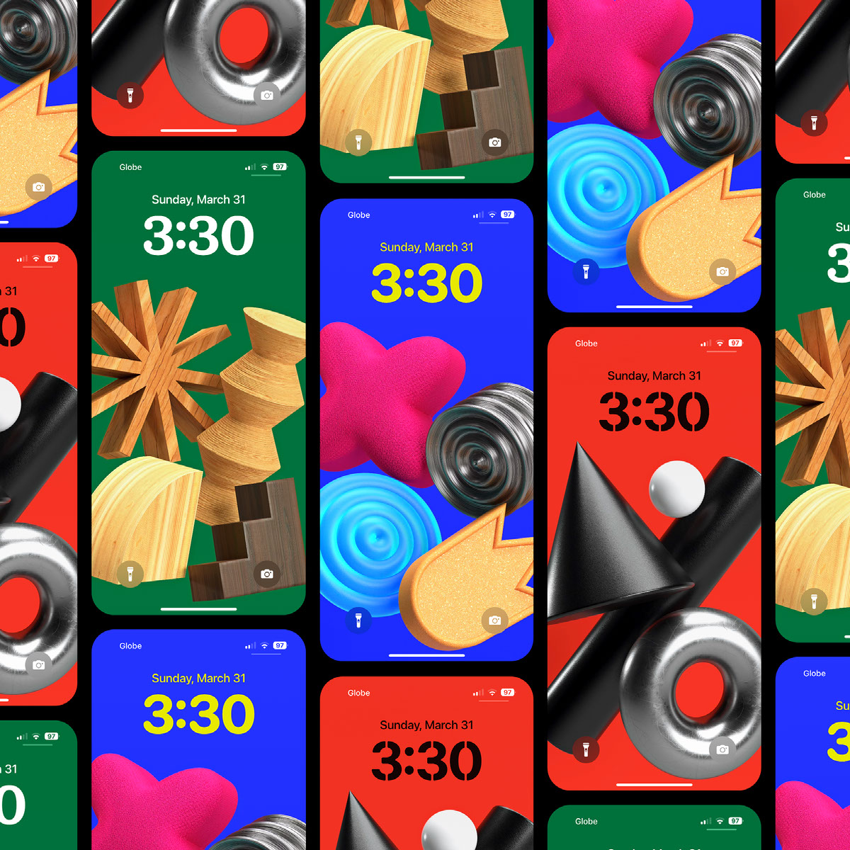 lock screen wallpaper size