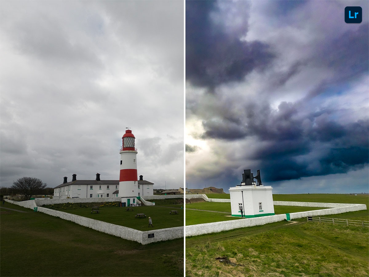 Souter Lighthouse | Edit | Photoshop Lightroom