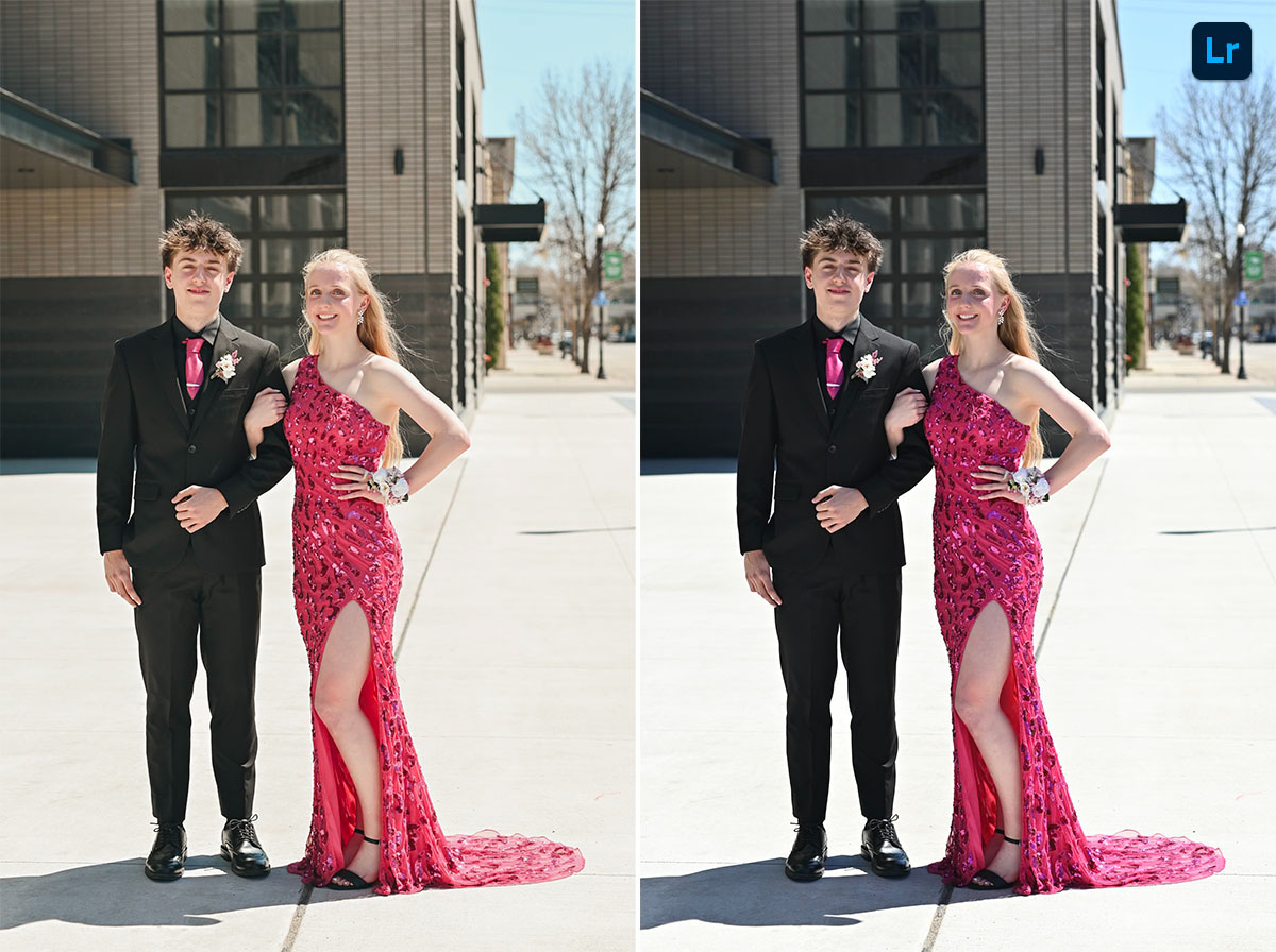 Prom Couple | Edit | Photoshop Lightroom