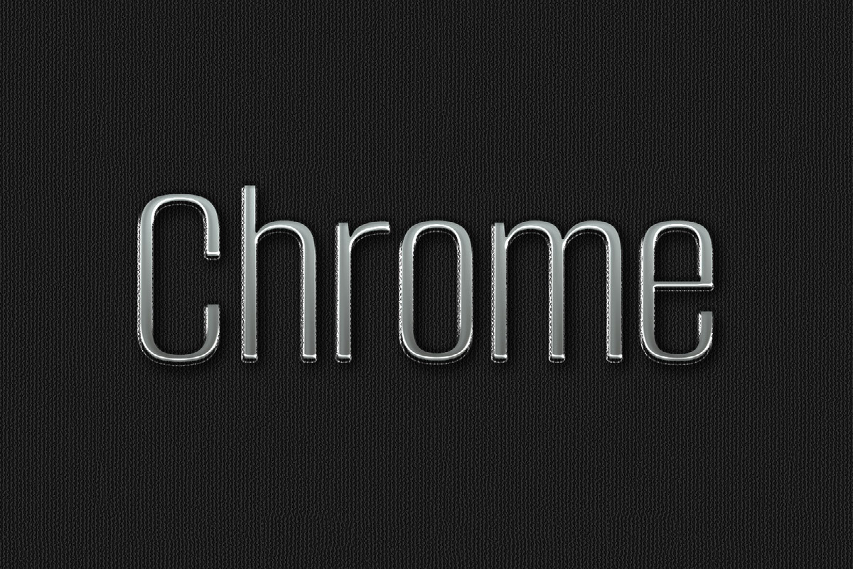 High Quality Chrome Metal Layer Styles on Behance :: Behance