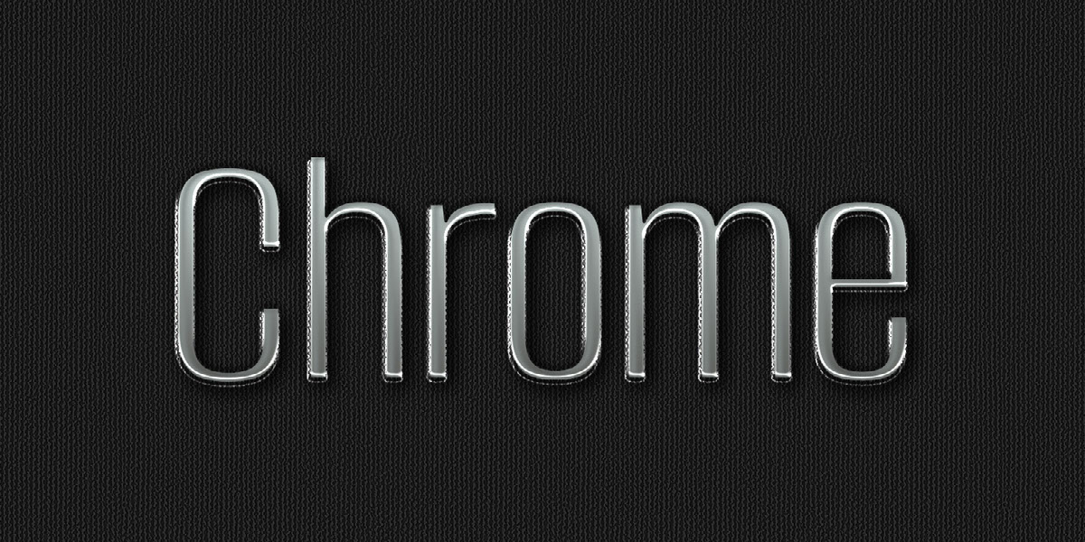 High Quality Chrome Metal Layer Styles on Behance :: Behance