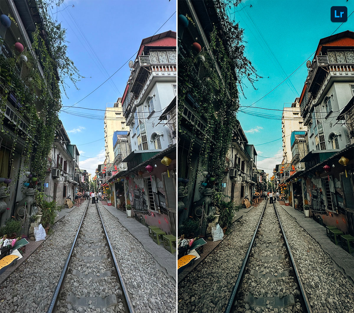 Train street | Edit | Photoshop Lightroom