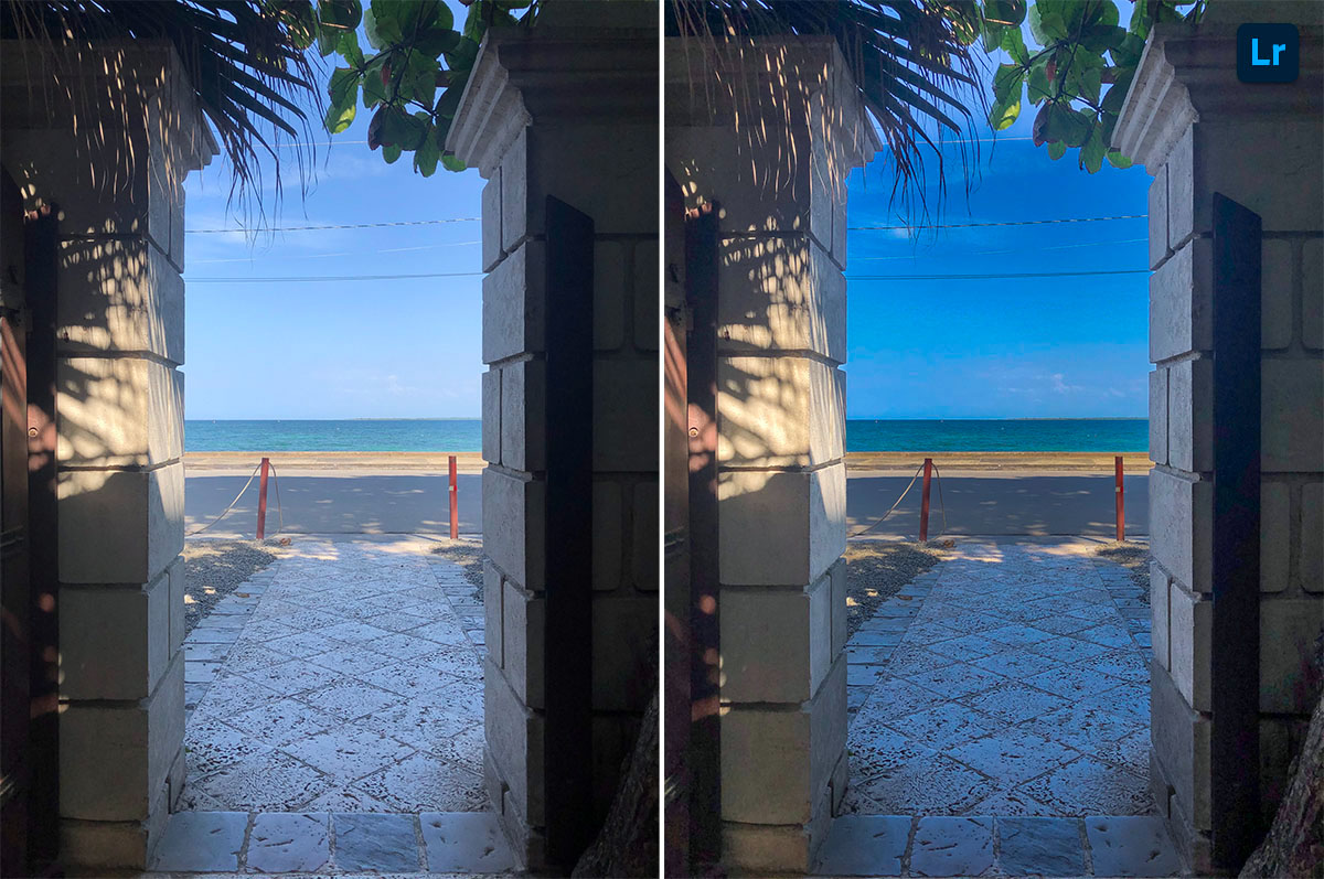 Beach view | Remix | Photoshop Lightroom