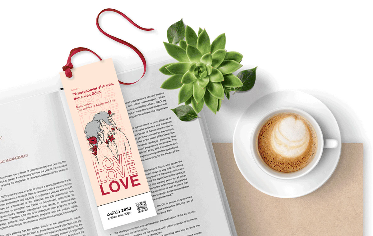 Bookmark Mockup - by Pamith Premarathna on Behance :: Behance