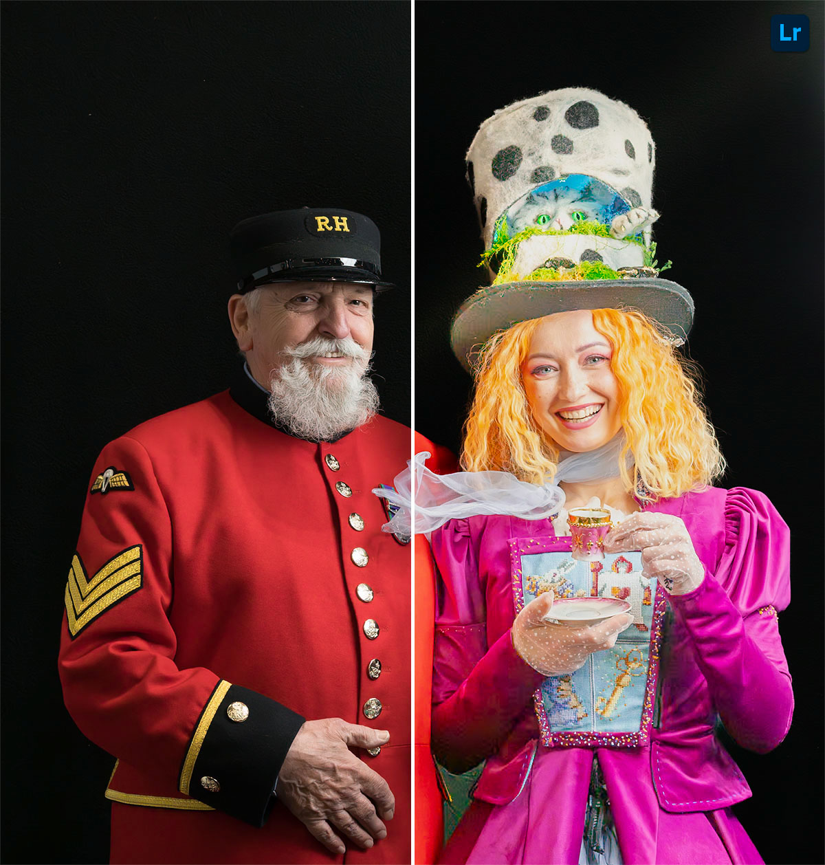 Alice in Wonderland & Royal Guard | Remix | Photoshop Lightroom