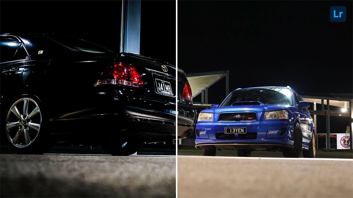 Toyota Crown / Subaru STI wagon | Edit | Photoshop Lightroom