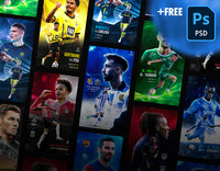 Football Matchday Design VOL 2 + Free PSD :: Behance
