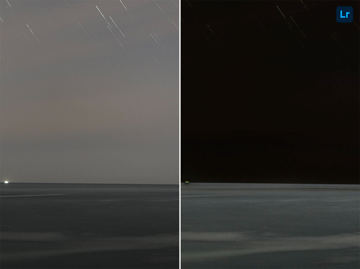 starry sky | Remix | Photoshop Lightroom