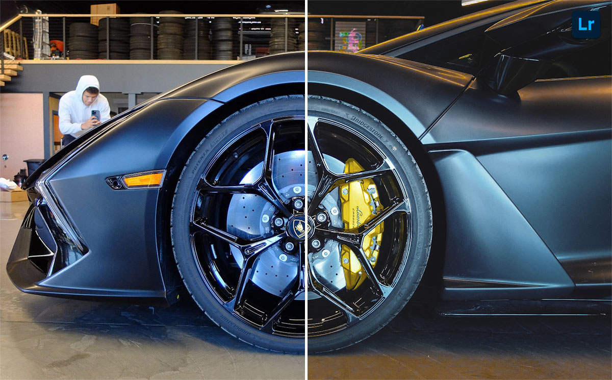 Lambo wheel | Edit | Photoshop Lightroom