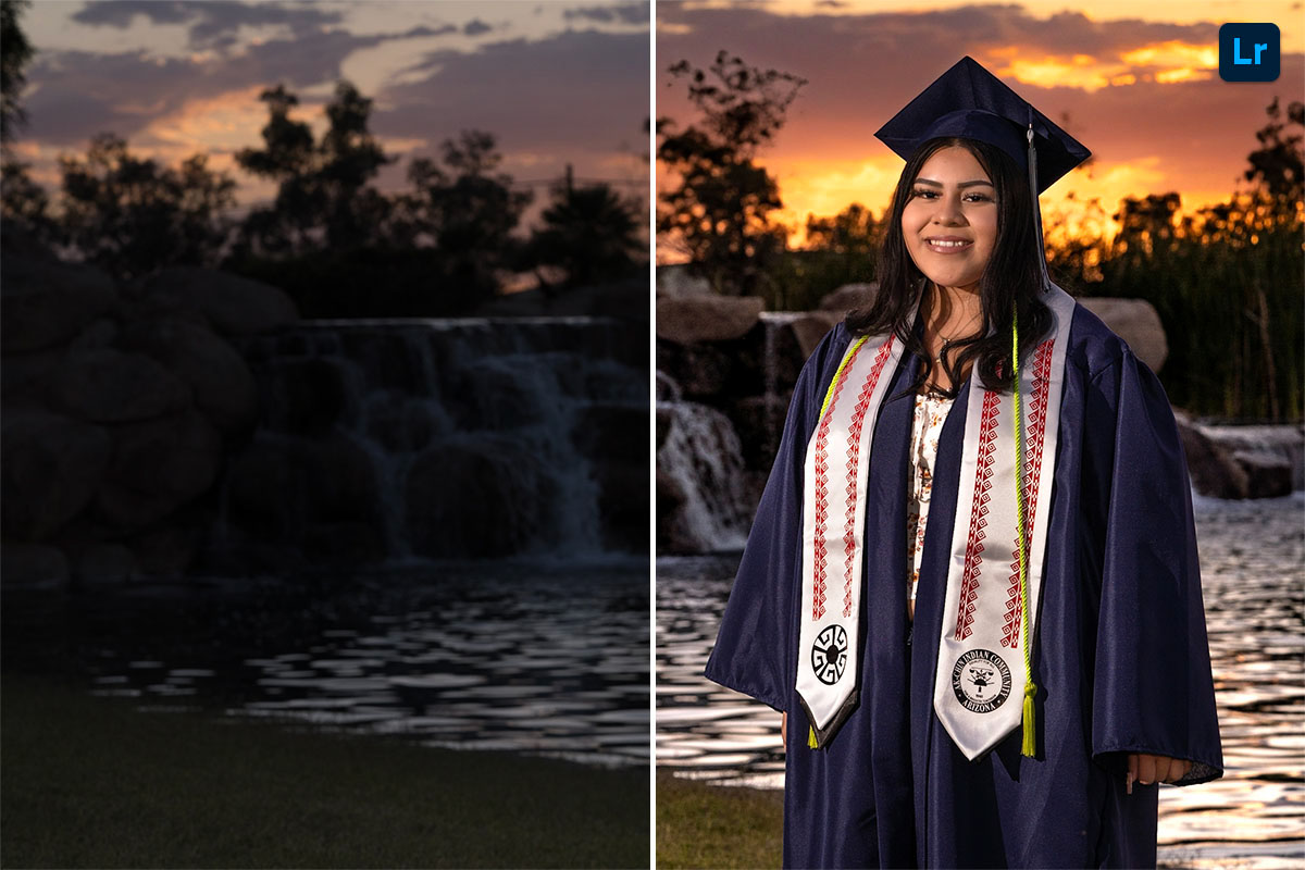 Grad Pic | Edit | Photoshop Lightroom