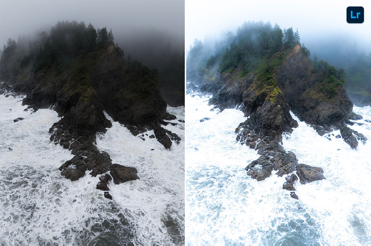 Coast cliff | Edit | Photoshop Lightroom