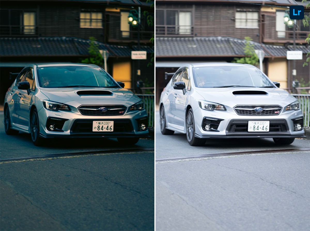 Silver Subaru | Edit | Photoshop Lightroom