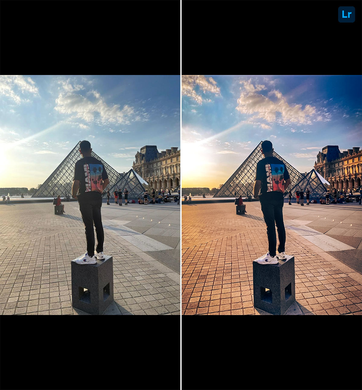 Louvre Paris | Remix | Photoshop Lightroom