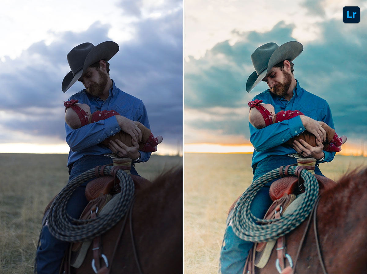 Looking up to dad | Remix | Photoshop Lightroom