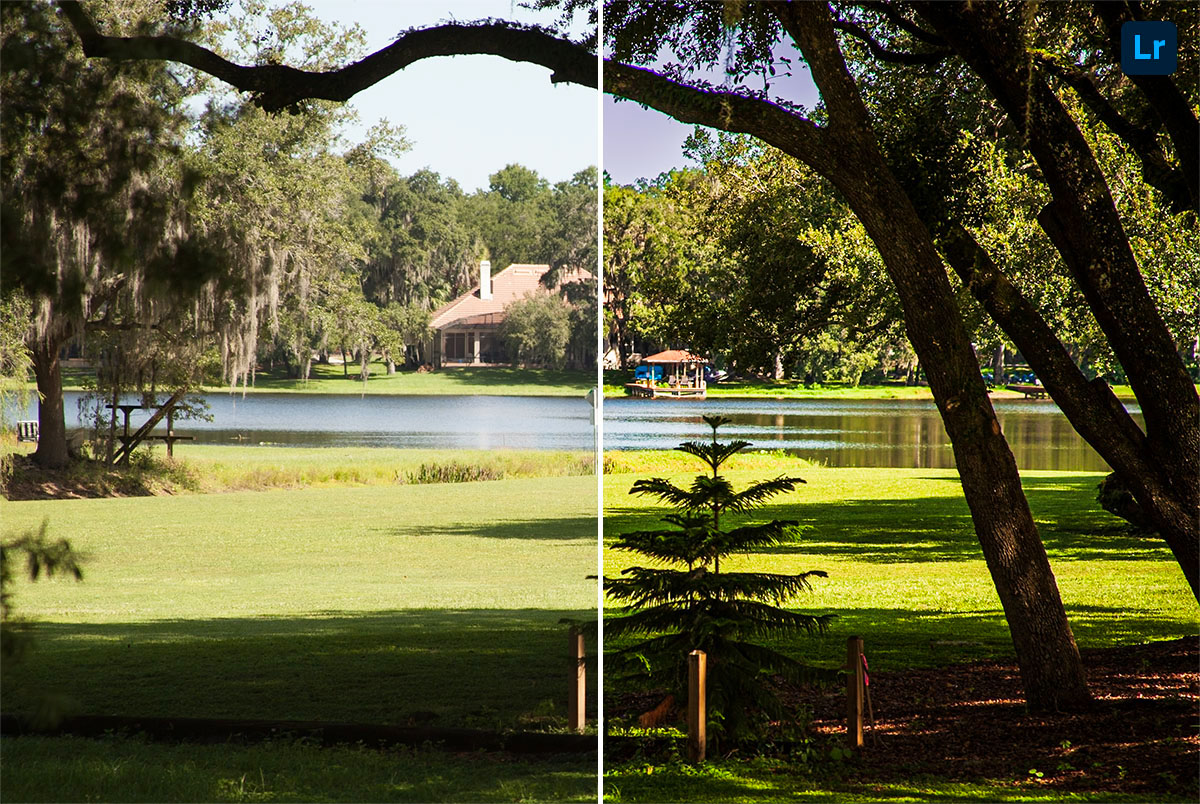 The house in the Lake | Edit | Photoshop Lightroom